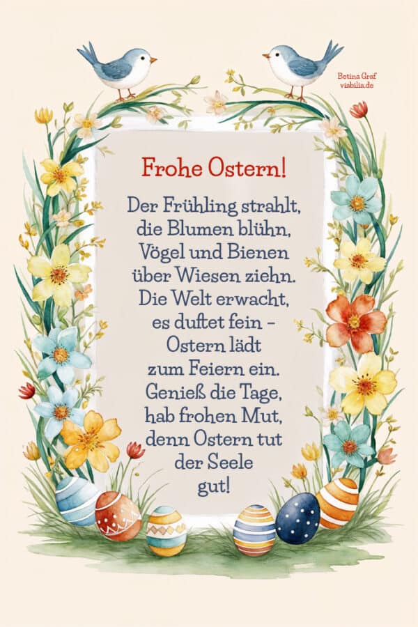 Ostergedichte Zum Ausdrucken