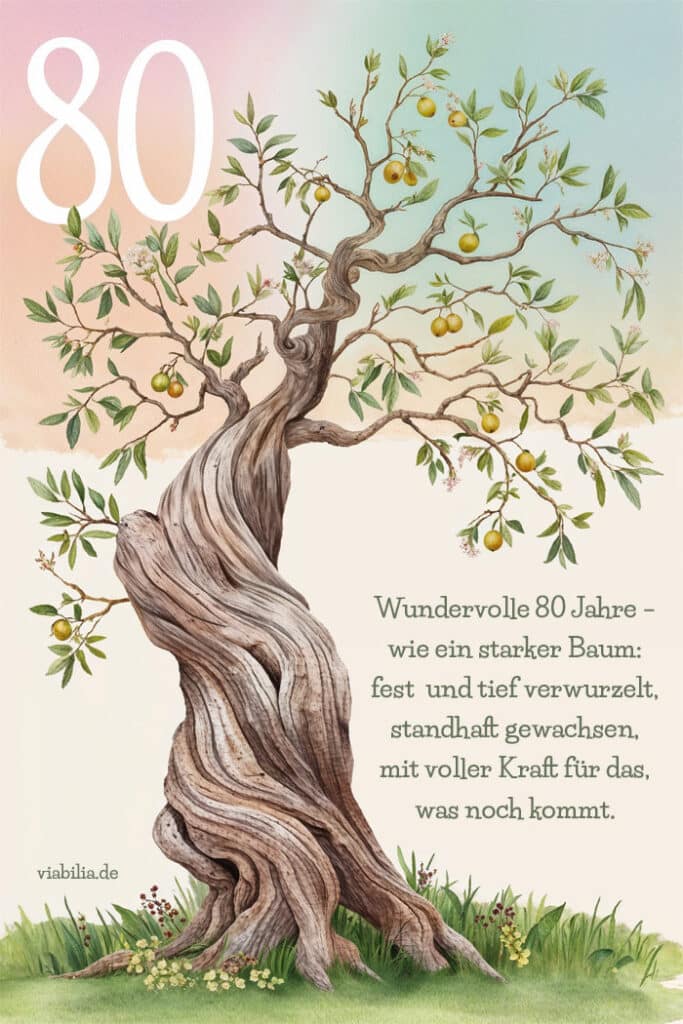 Text Zum 80 Geburtstag Mann