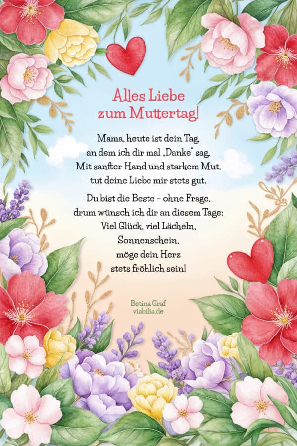 Alles Liebe zum Muttertag > 20 herzliche WhatsApp - Bilder