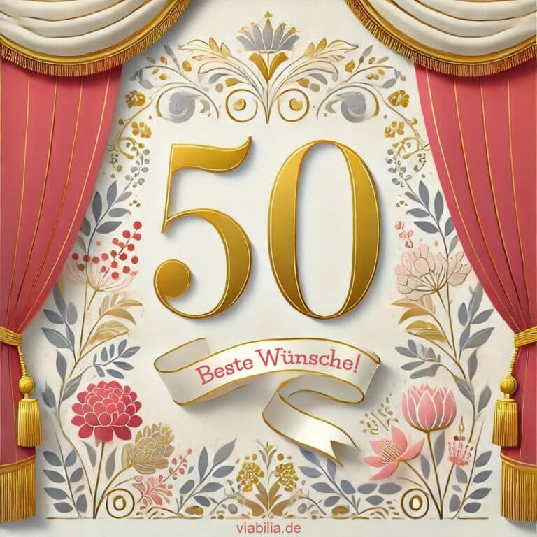 Glückwunsch 50 Geburtstag Frau