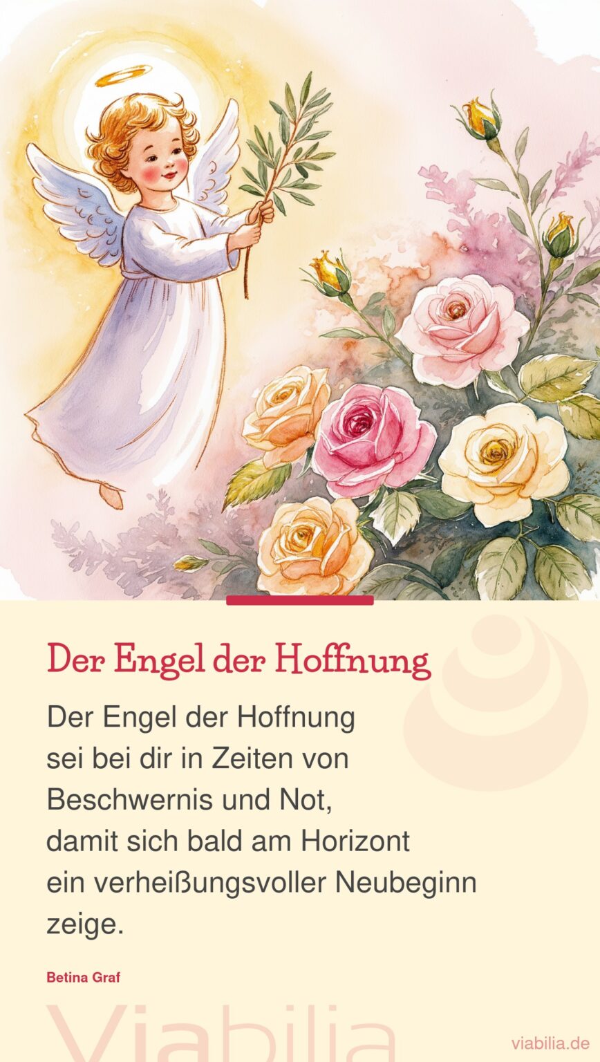 12 Schutzengel-Bilder mit lieben Engelgrüßen für WhatsApp