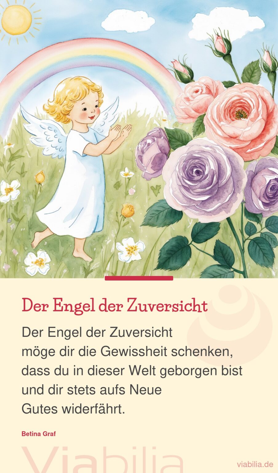 12 Schutzengel-Bilder mit lieben Engelgrüßen für WhatsApp