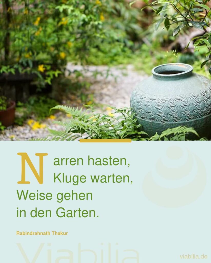 Schöne Gartensprüche mit Bildern, kostenlos zum Teilen