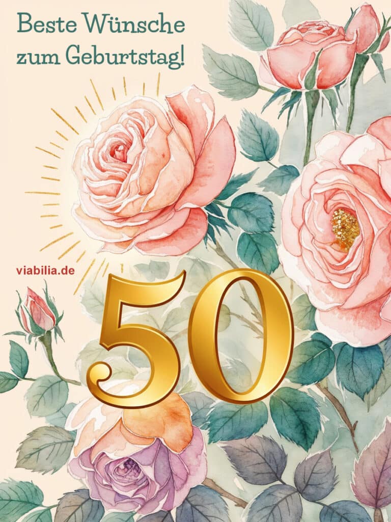 Gluckwunsche Zum 50 Geburtstag Frau