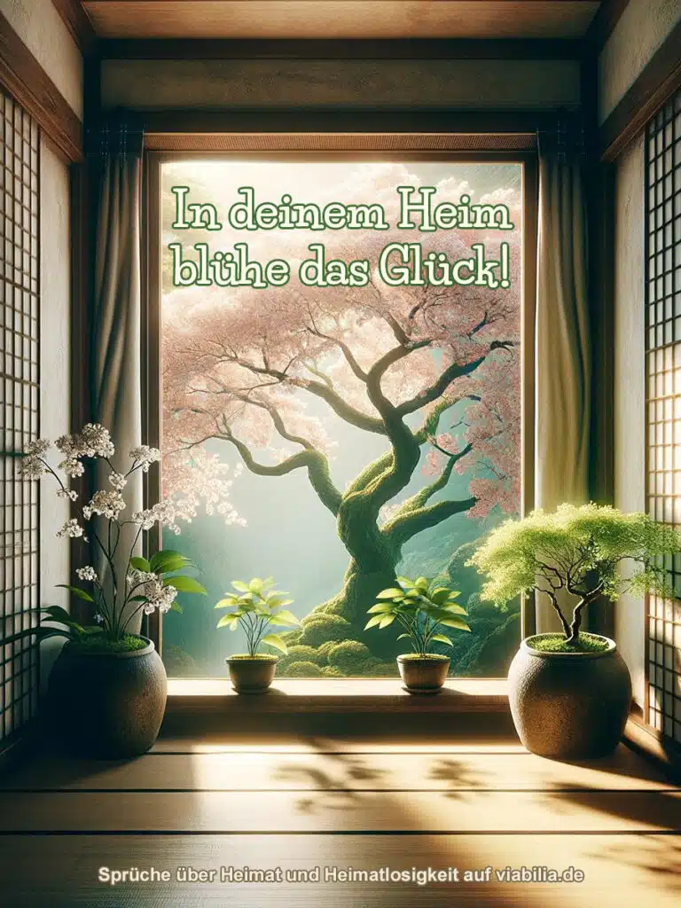 Denkanstöße und Sprüche über Heimat finden