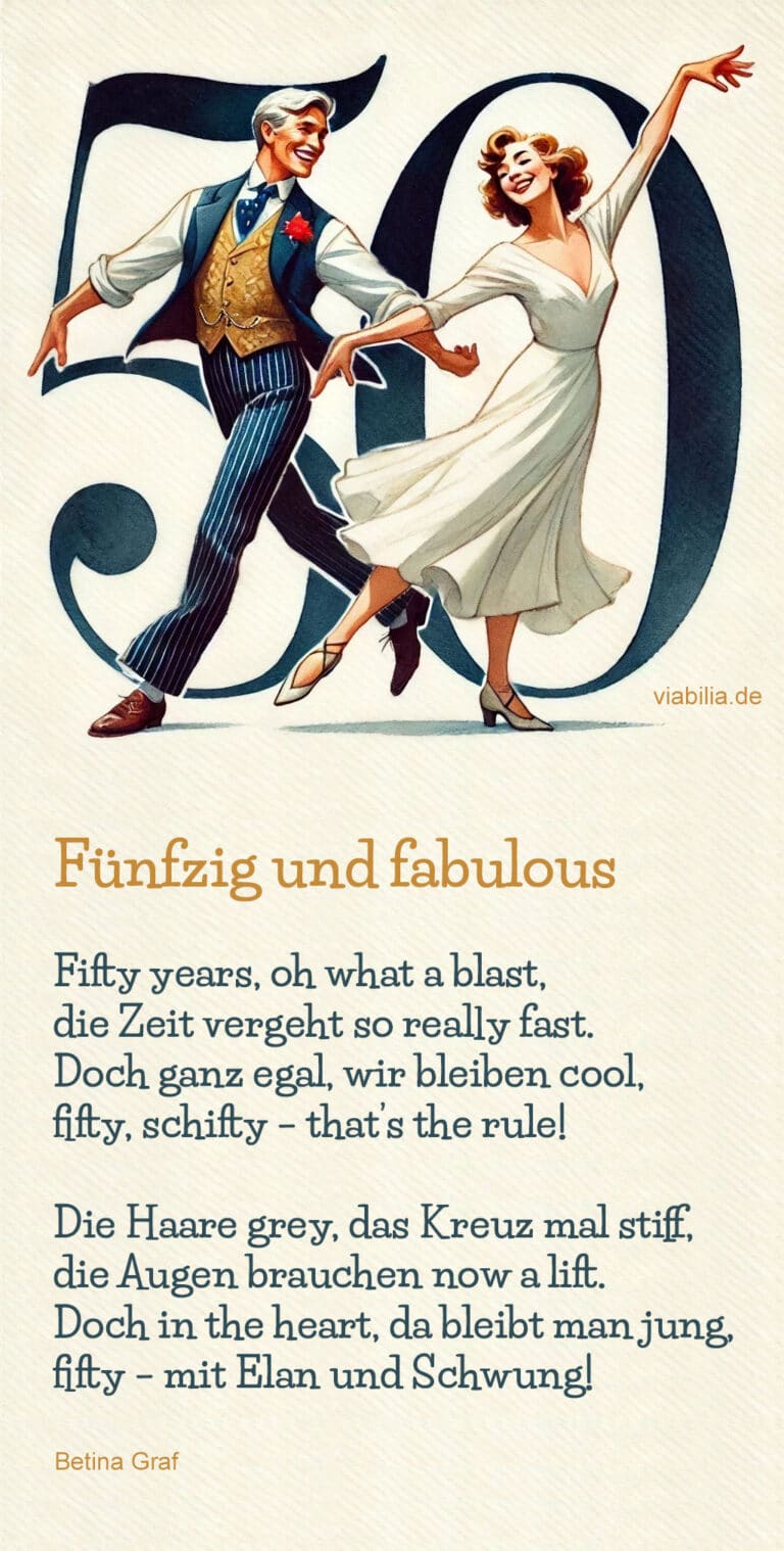 Gedichte Zum 50 Geburtstag Frau Lustig