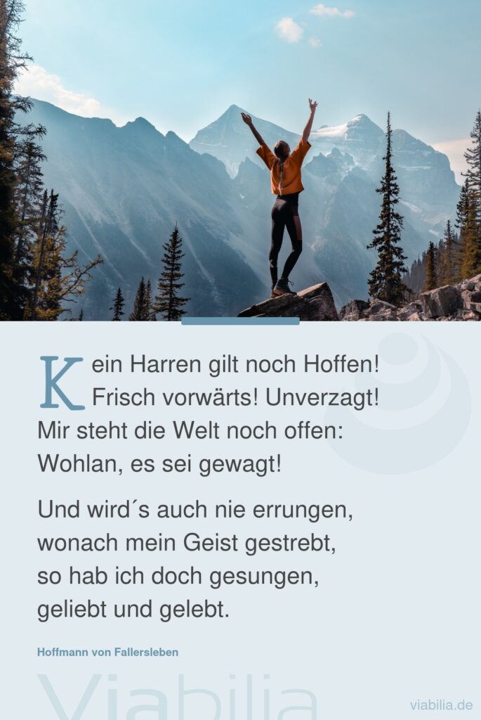Stärkende Mutmach-Sprüche mit schönen Bildern
