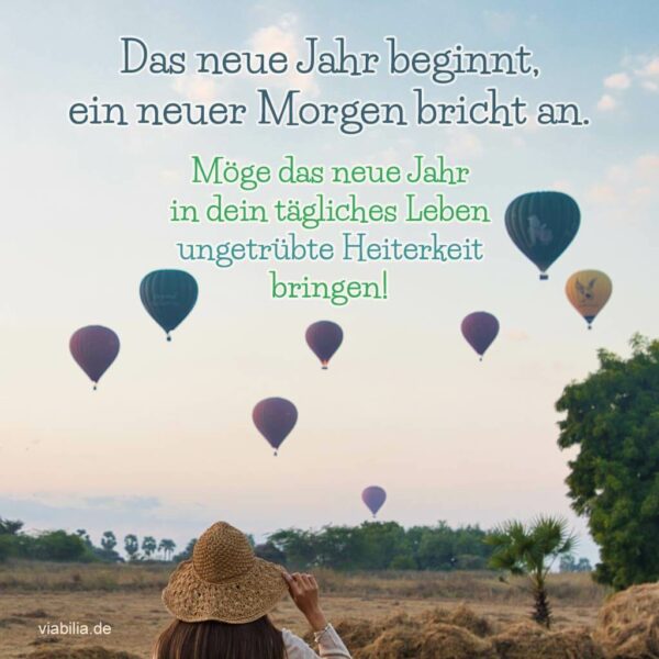Neujahrswünsche mit Bildern für WhatsApp