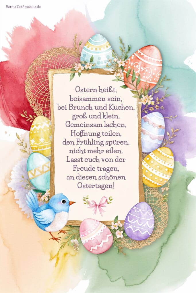 Ostergedichte Zum Ausdrucken