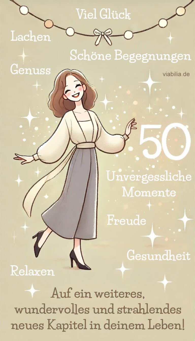 Wünsche 50 Geburtstag