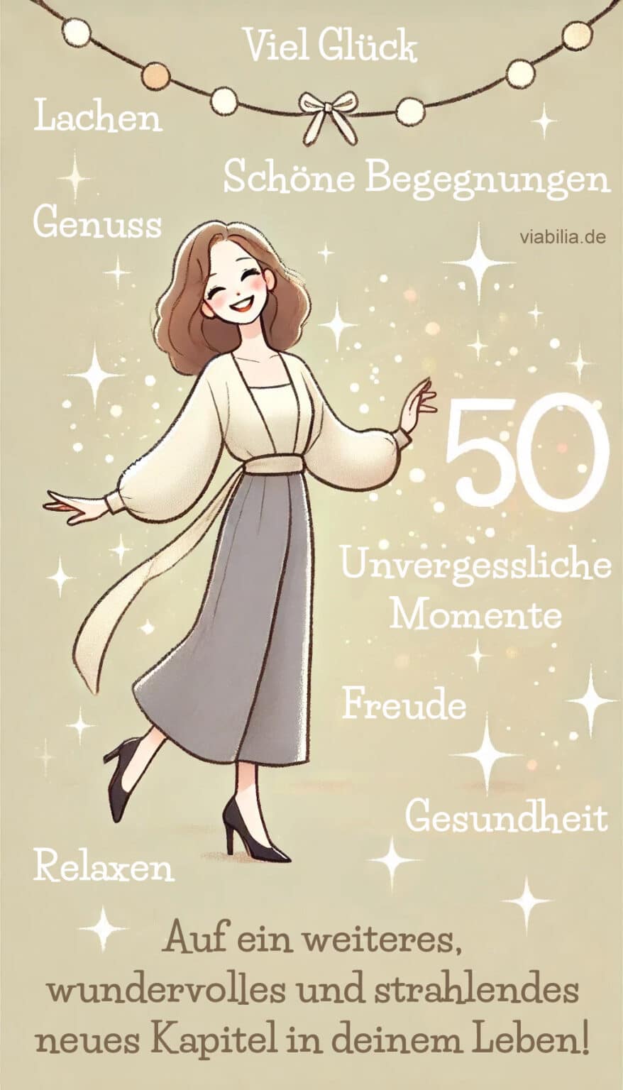 Erstaunlich Spruch Zum 50 Frau Bild